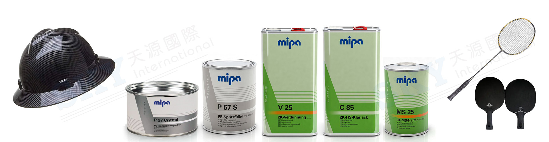 碳纤维,表面涂装,通用飞机,涂料,德国mipa